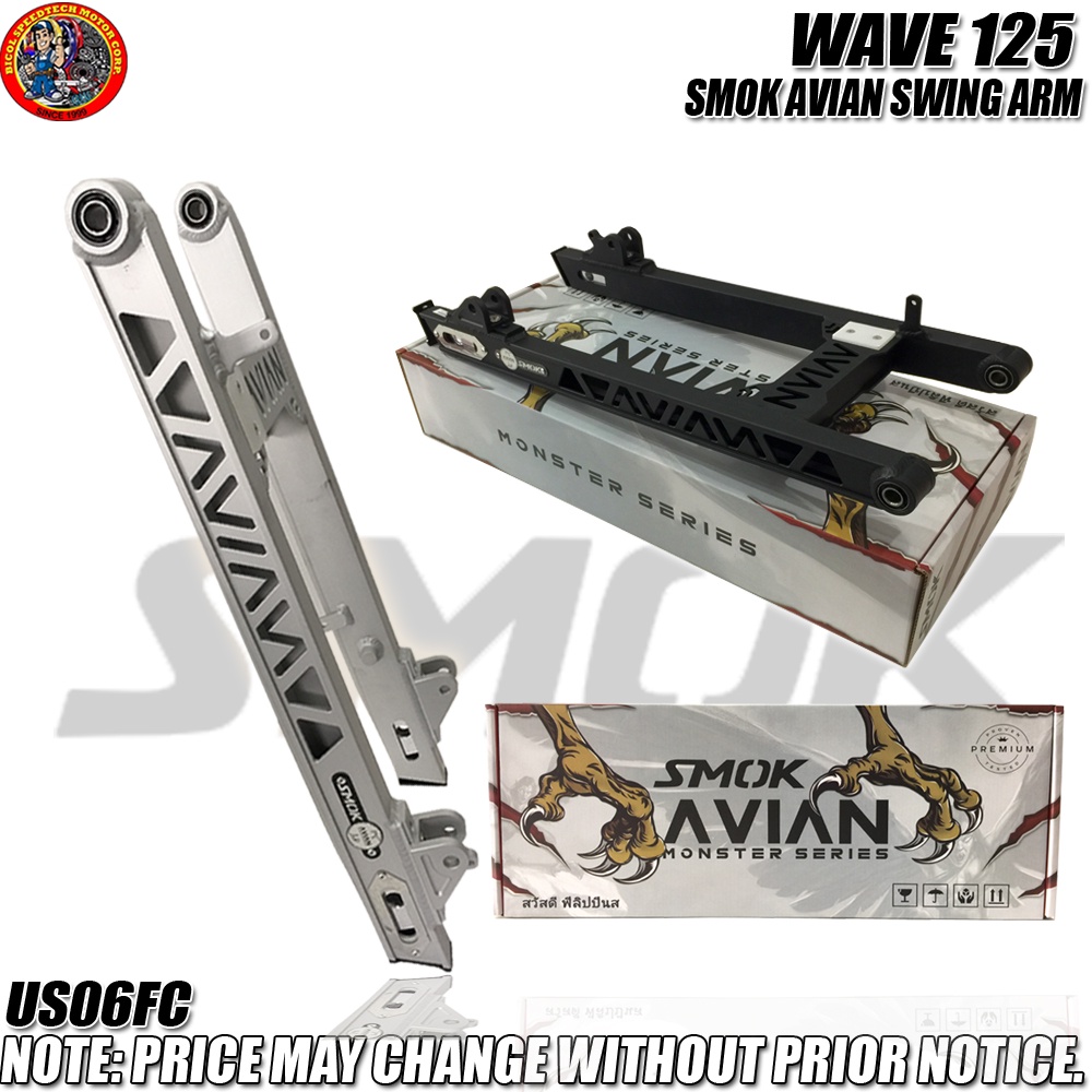 WAVE 125 SMOK AVIAN SWING ARM PLUS 2 (/ US06FCC / US06FCB) | Shopee ...