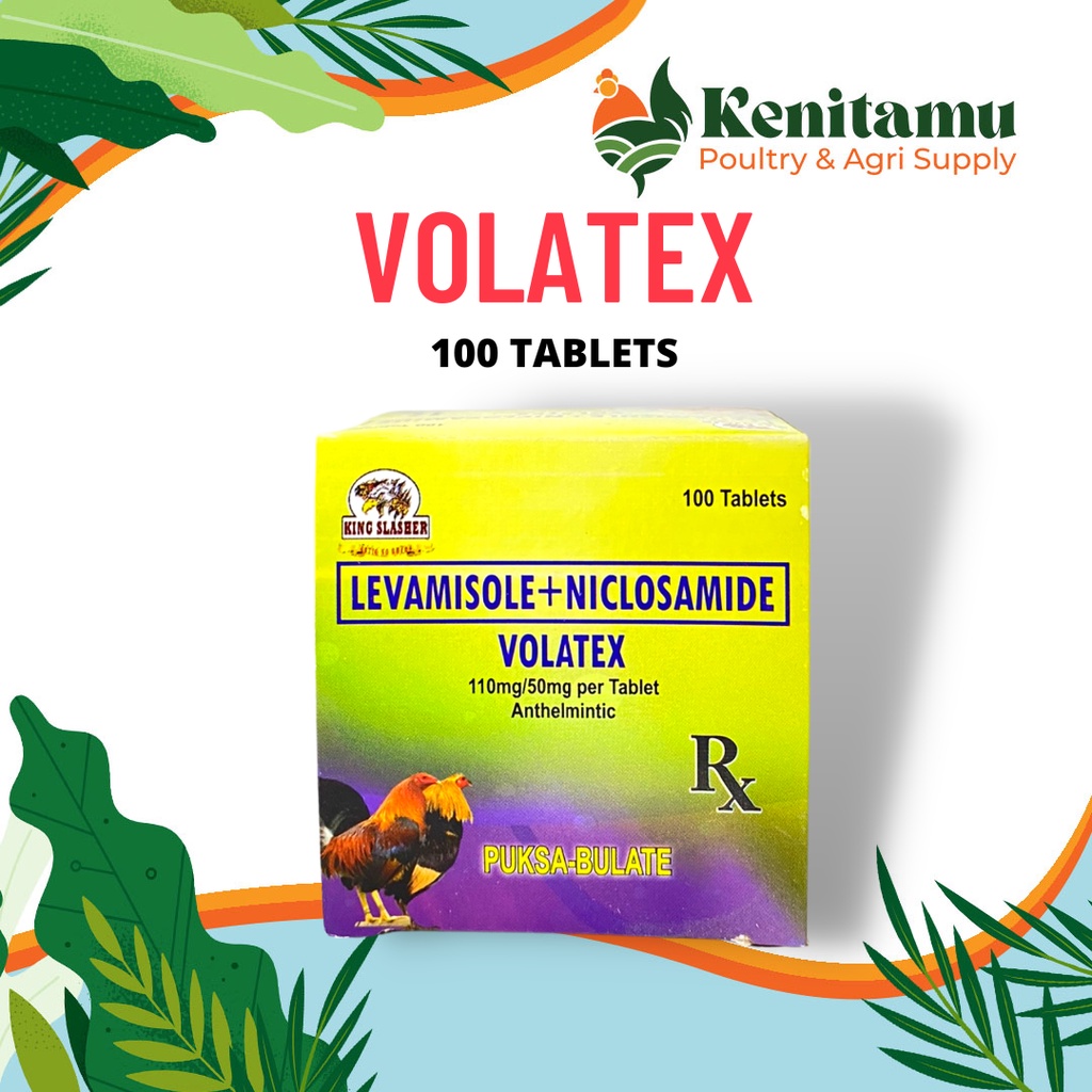 VOLATEX DEWORMER 100 TABLETS | Shopee Philippines