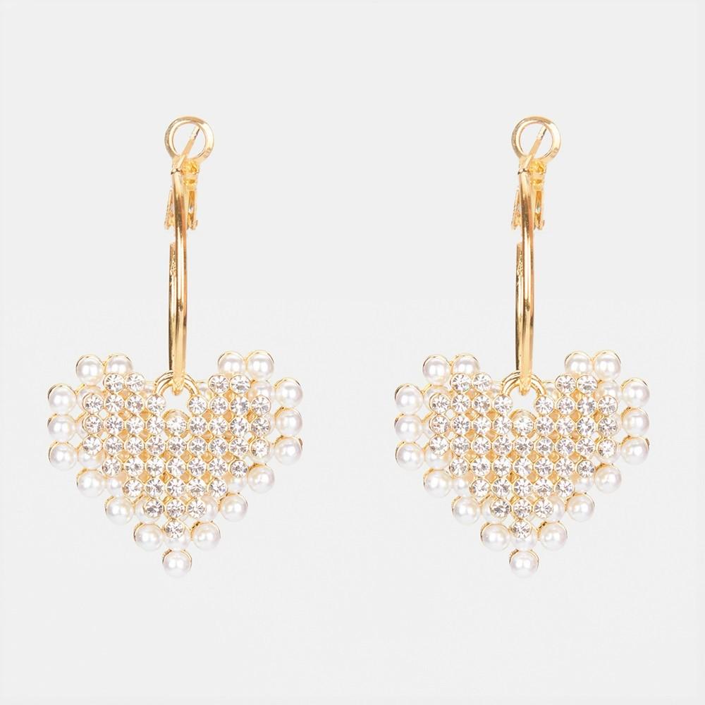 HB Jewelry HERTA Gold Plated Retro Stud Earrings Fashion Accessories ...