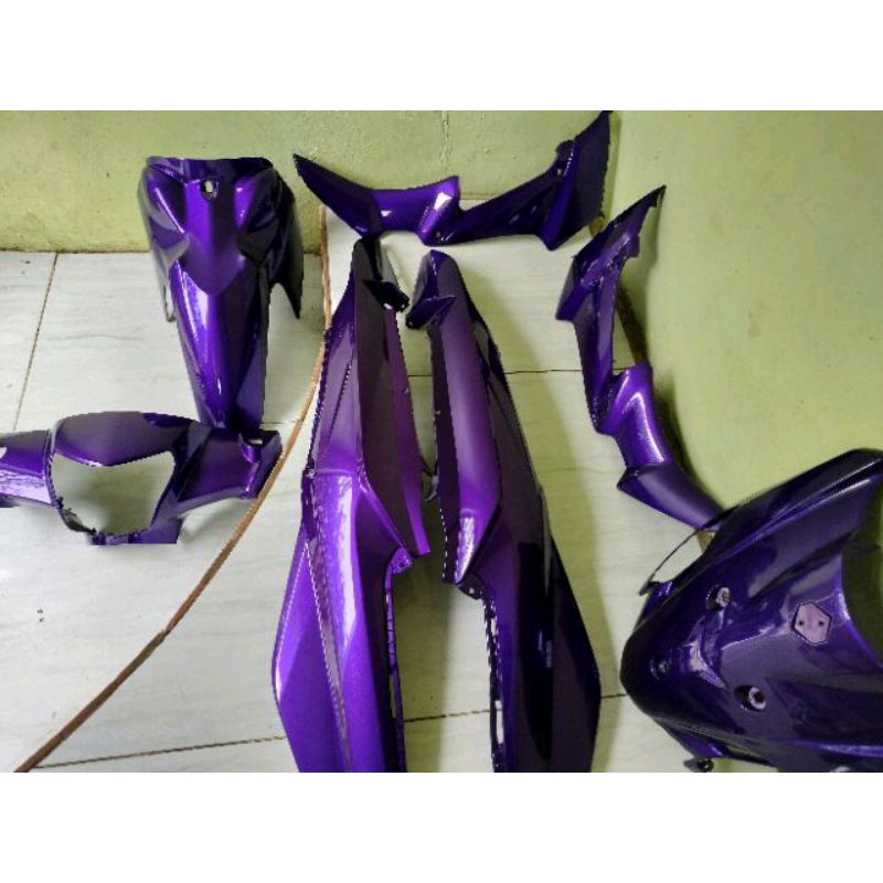 smash 115 fairing set violet drumtype set. | Shopee Philippines