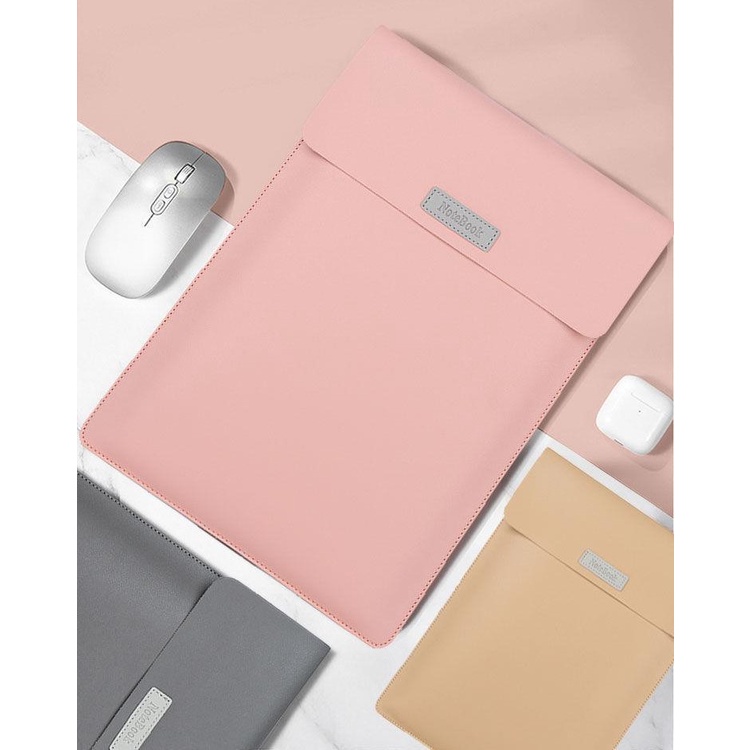 Waterproof PU Leather Laptop Cover 13 14 15.6 inch | Shopee Philippines