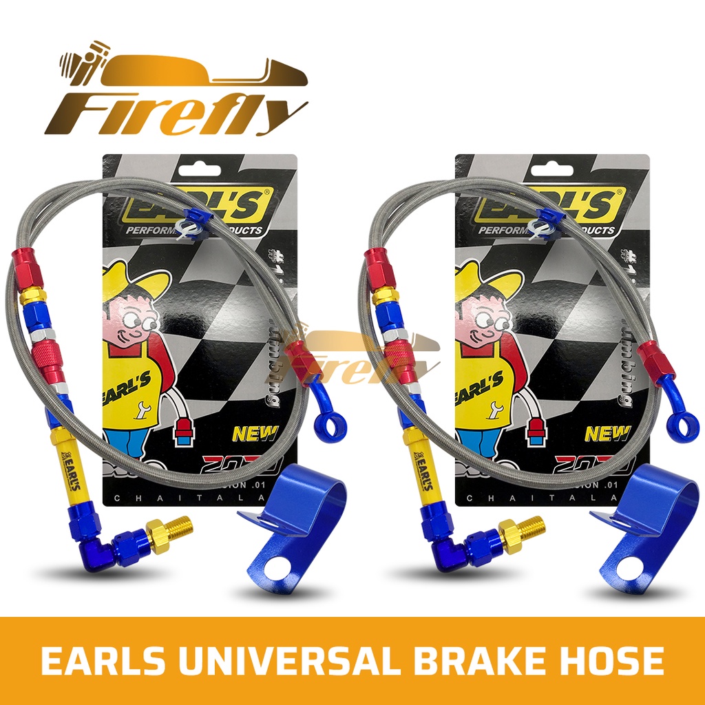 Earl's Brake Hose PSI Type 45 by 90 Degrees Premium Quality Universal ...