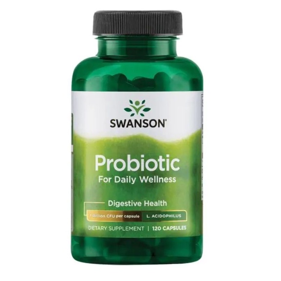 Swanson Probiotic 120 Tablets Probiotics Help Digest Healthy Intestines ...