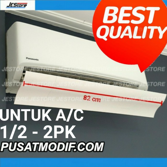AC GUTTER (BEST DESIGN) WIND RESISTANT DEFLECTOR AIRCON REFLECTOR AB ...