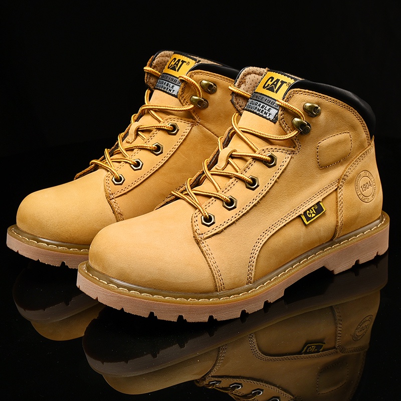 [Original quality] Caterpillar High Top Men's Shoes Martin Boots Men's ...