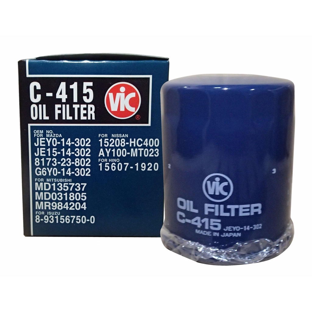 VIC Oil Filter C-415 for Mitsubishi Lancer, Galant, Xpander, Space ...