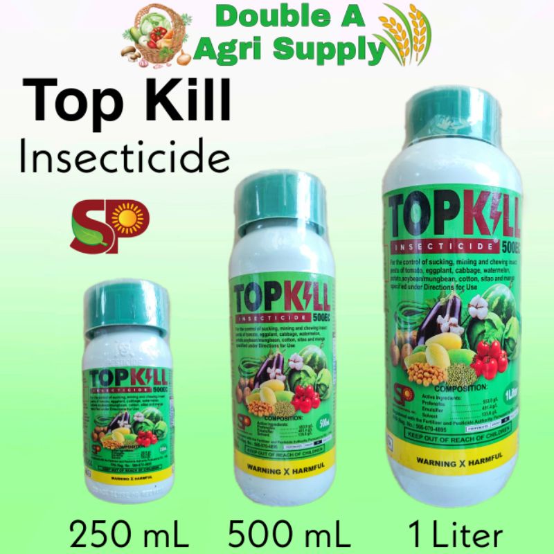 Top Kill / Topkill 500 EC (Profenofos) Insecticide / Pests Control - S ...