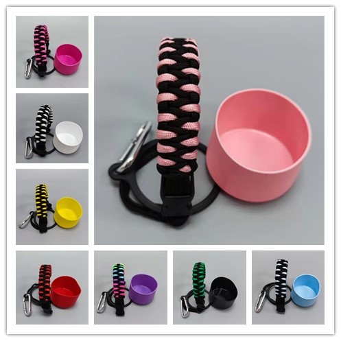 Enhanced Paracord Cup Rope And Silicone Boot Set For Hydro Flask ...