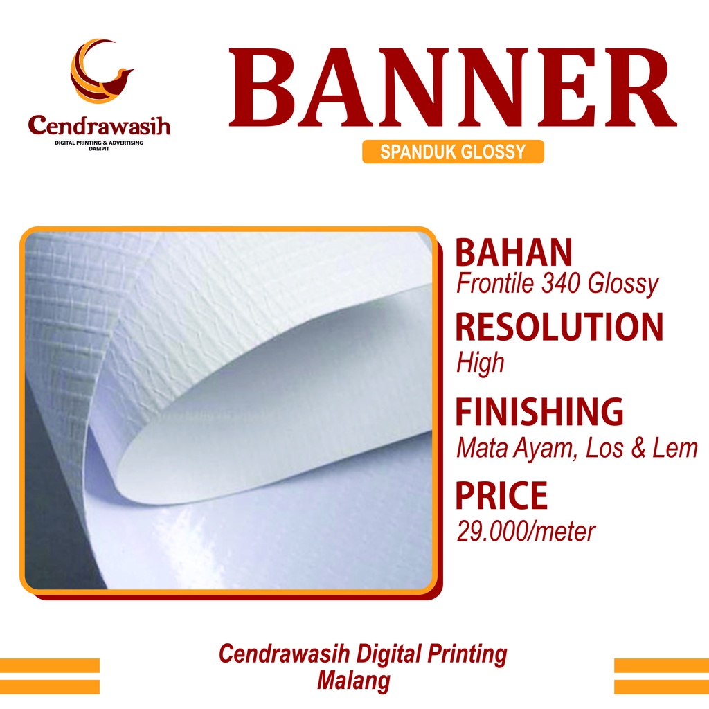 Print BANNER/SPANDUK/BALIHO/CUSTOM DESIGN BACKDROP/THICK BANNER/BANNER ...