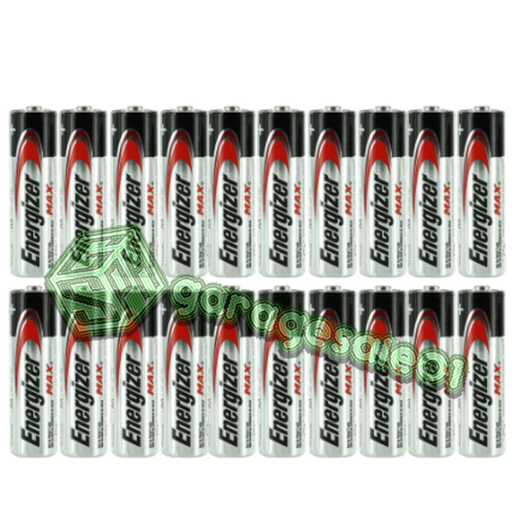 Energizer Max Alkaline AA Batteries Pack of 20 | Shopee Philippines