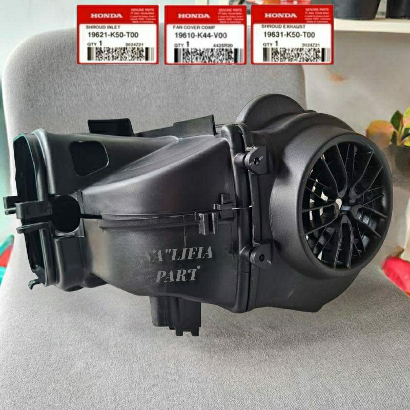 MESIN Engine Cover Engine Cover Top Down Fan Cover Beat Fi Beat pop Esp ...
