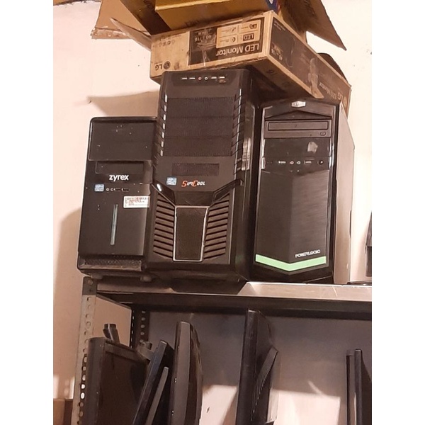 Zyrex simcool powerlogic Empty Computer pc Case | Shopee Philippines
