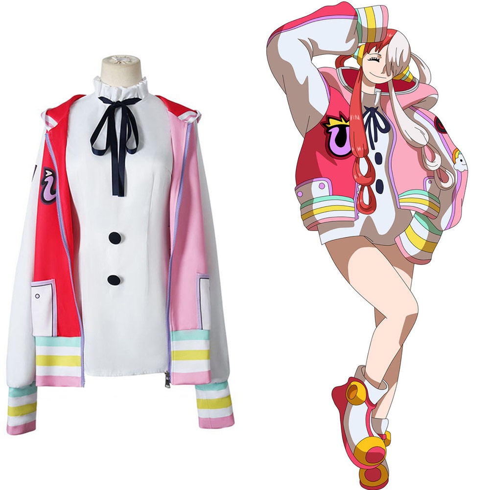 Zedecow Adult Red Uta Cosplay Costume Shanks Daughter Uta Costume ...