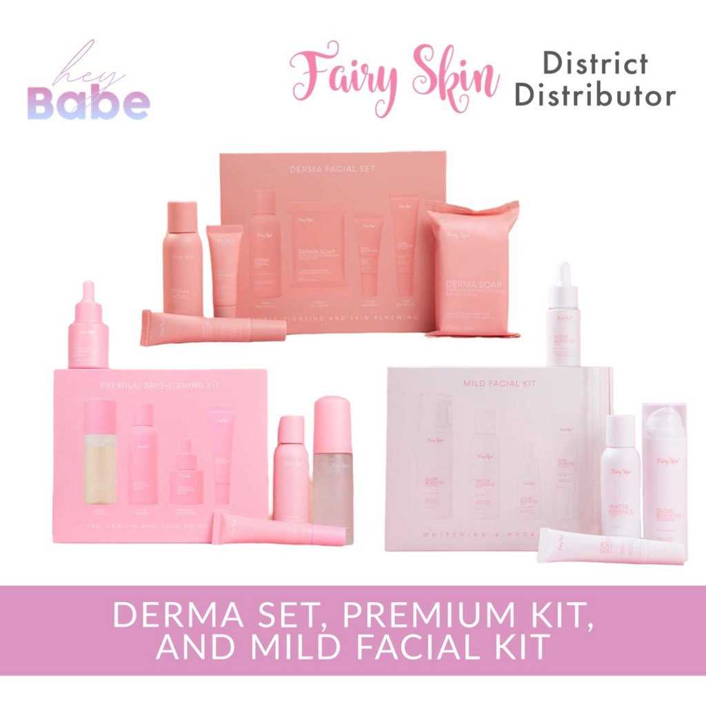 FAIRY SKIN - Derma Facial Set, Premium Brightening Kit, and Mild Facial ...