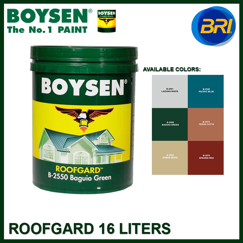 Boysen Roofgard 16Liters | Shopee Philippines