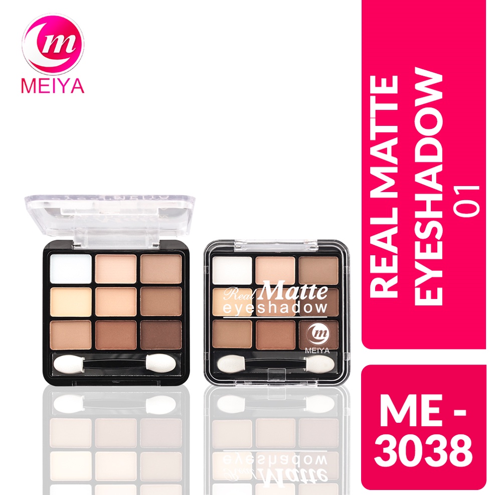 MEIYA REAL MATTE EYESHADOW (ME-3038) | Shopee Philippines