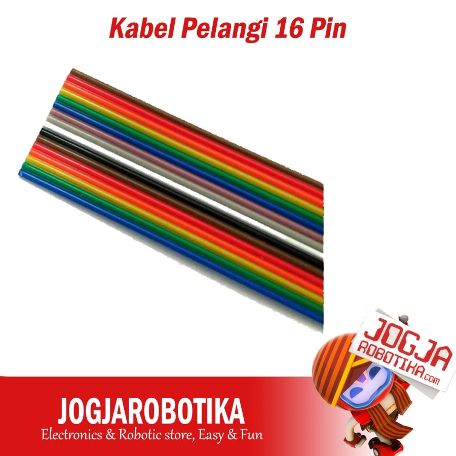 16 Pin Rainbow Cable | Shopee Philippines