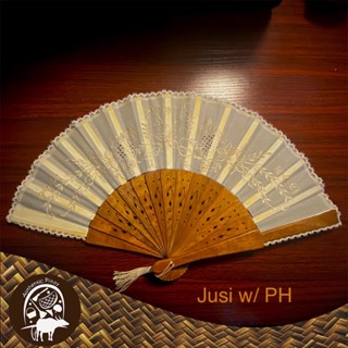 Native Hand Fan made from Mahogany Wood | Jusi Hand Fan | Pamaypay | 9 ...