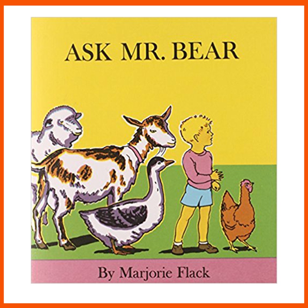 Ask Mr. Bear by Marjorie Flack Children early education Learning ...