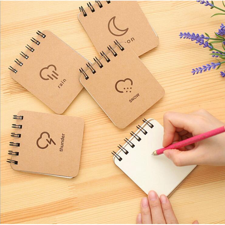 1PCS Weather Cloud mini notebook | Shopee Philippines