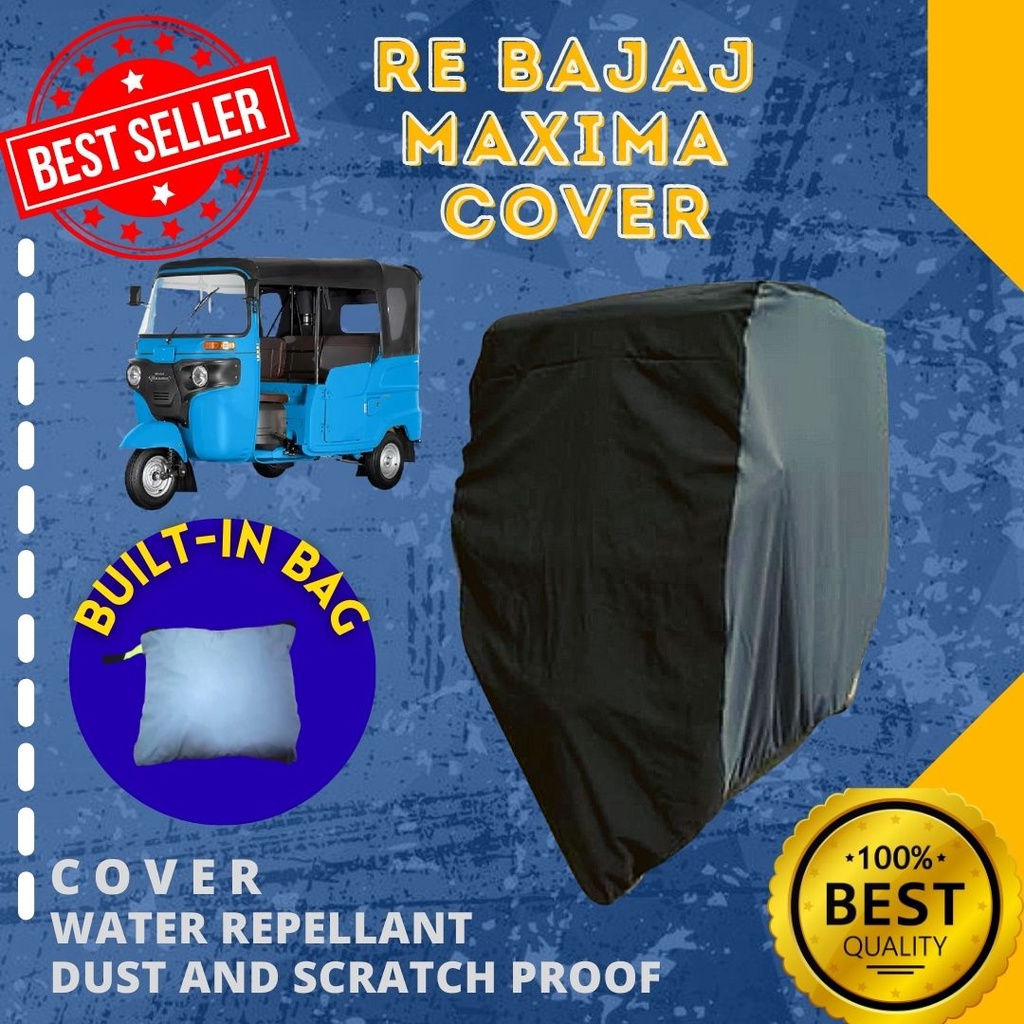 RE BAJAJ FULL COVER HIGH QUALITY WATER REPELLANT AND DUST PROOF BUILT ...