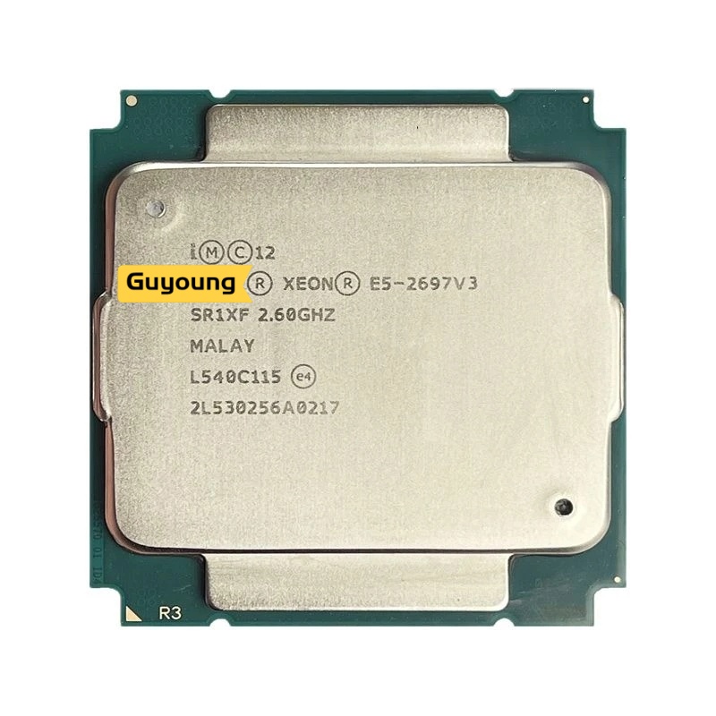 Xeon E5-2697 v3 E5 2697 v3 E5 2697v3 2.6 GHz Fourteen Cores Twenty ...
