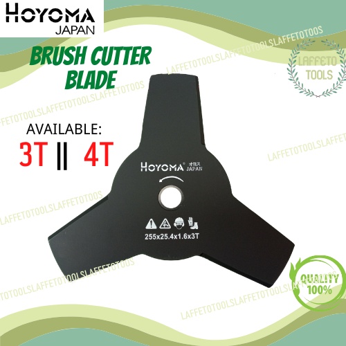 HOYOMA JAPAN Grass Cutter Brush Blade 3T / 4T High Quality | Shopee ...