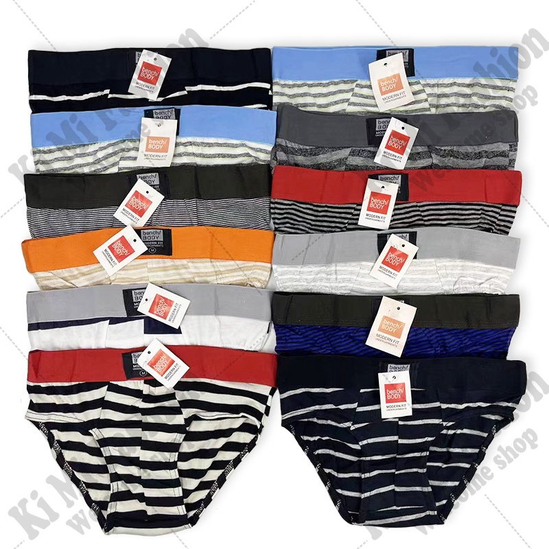 12pcs 6pcs Cotton BNH COD cotton briefs underwear for men brief boxer ...