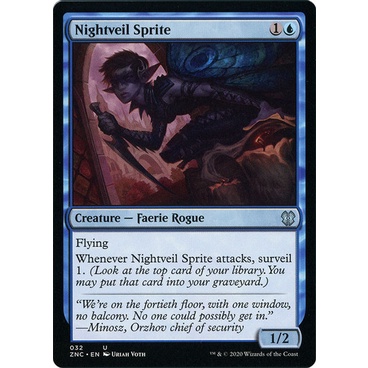 Magic the Gathering | Nightveil Sprite | Shopee Philippines