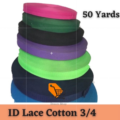 3/4 ID Lace Ordinary Roll (50yards) | Shopee Philippines