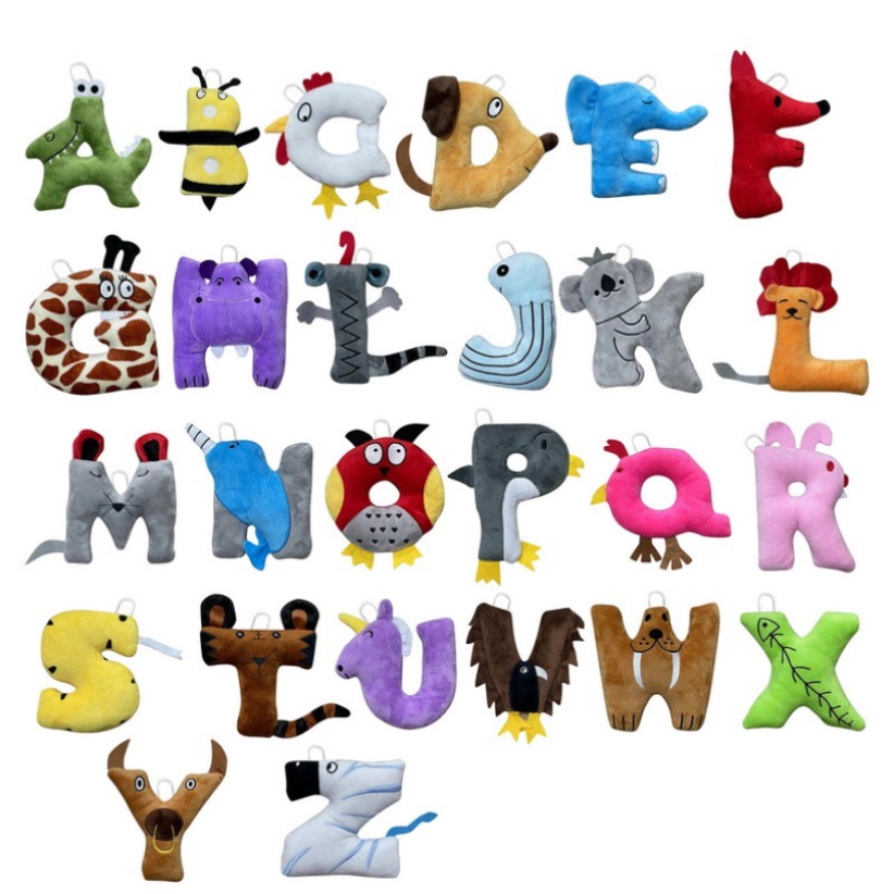 New 15cm Alphabets Pillow Alphabet Lore Plush 5.9" Alphabet Lore ...