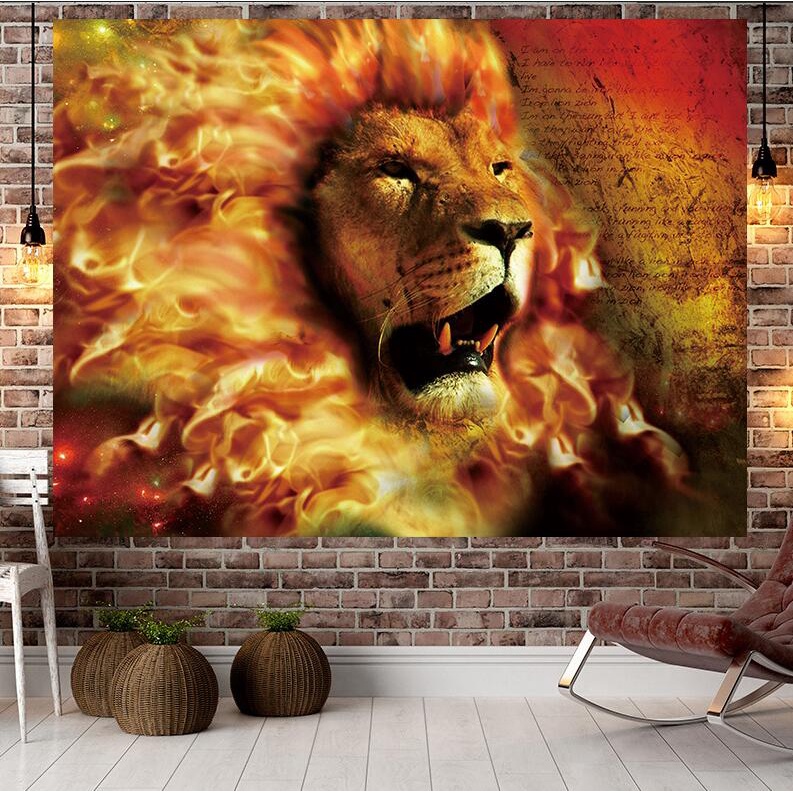 Lion Theme Backdrop Animals Theme Party Decoration Banner Background ...