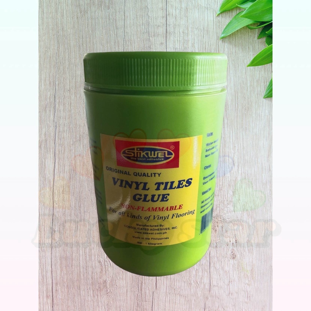 Stikwel Vinyl Tiles Glue/ Adhesive - 1 Kg | Shopee Philippines