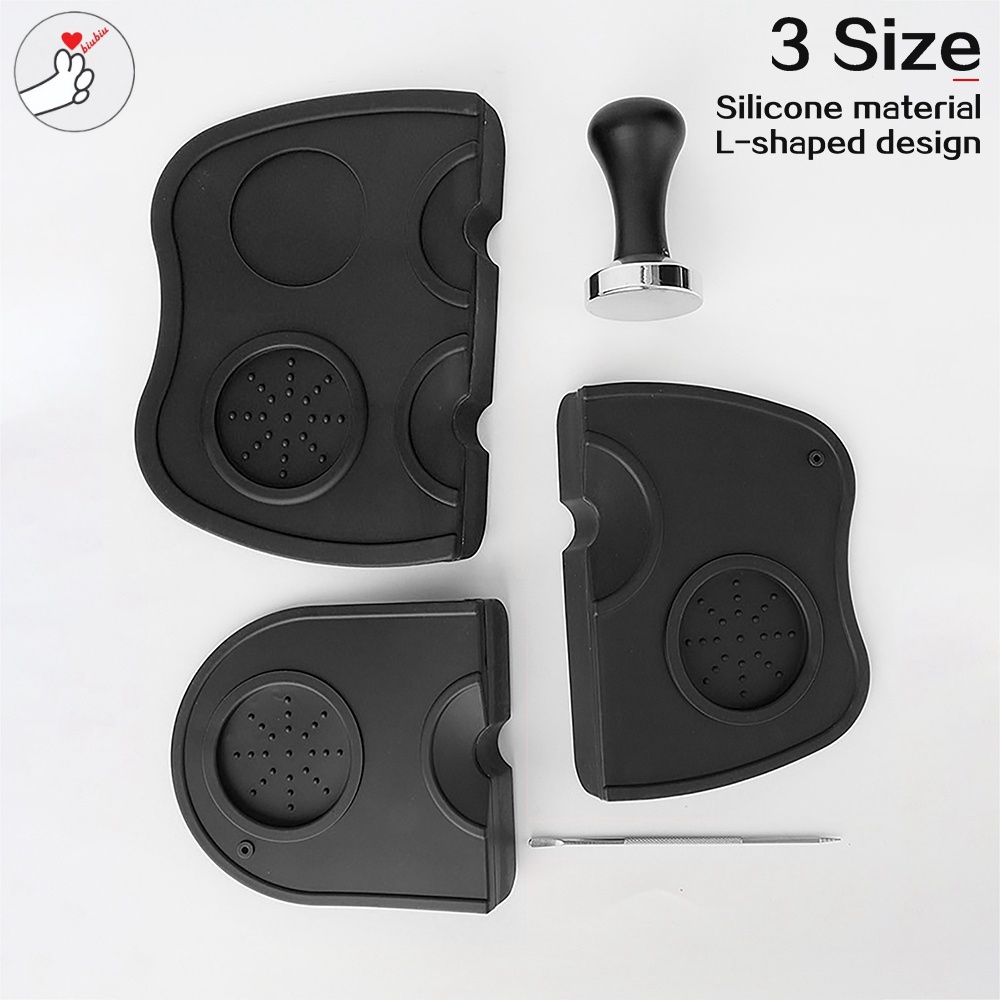 【Ready From PH】Coffee Tamper Mat Pad Espresso Mat Silicone Irregular ...