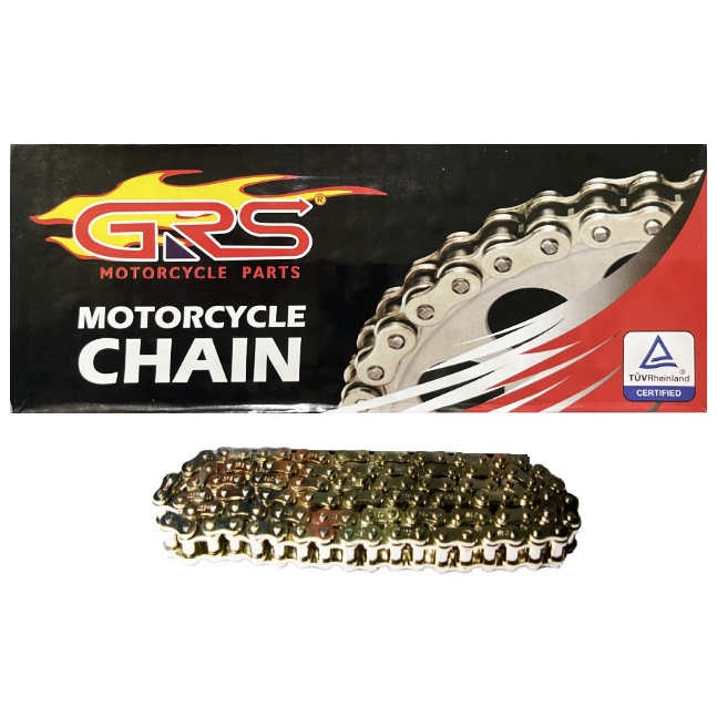 TLJ Motorcycle 1PC GRS Chain Japan Standard ORDINARY CHAIN/BLACK SUPER ...