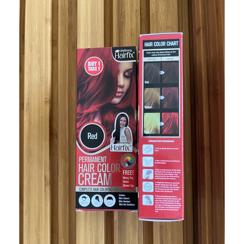 BUY1TAKE1 Hairfix Permanent Hair Color | Shopee Philippines