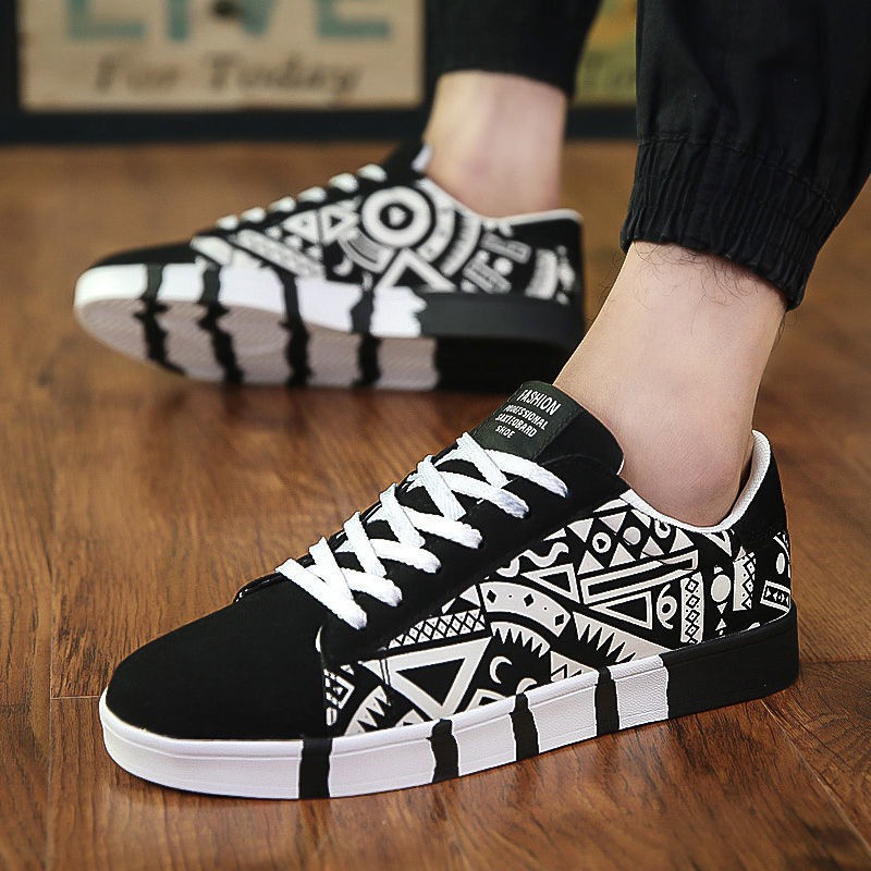 Men's sneakers Anti slip and wear-resistant fashion casual shoes trendy ...