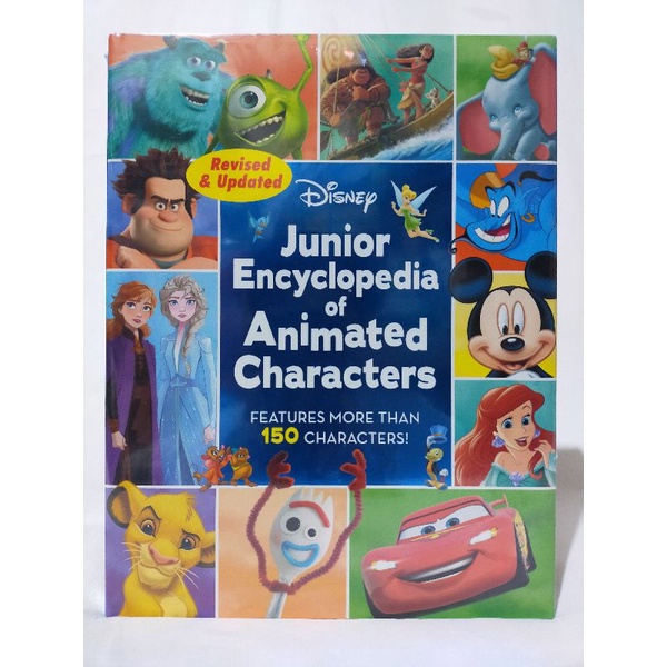 Disney Junior Encyclopedia Of Animated Characters Book | Shopee Philippines
