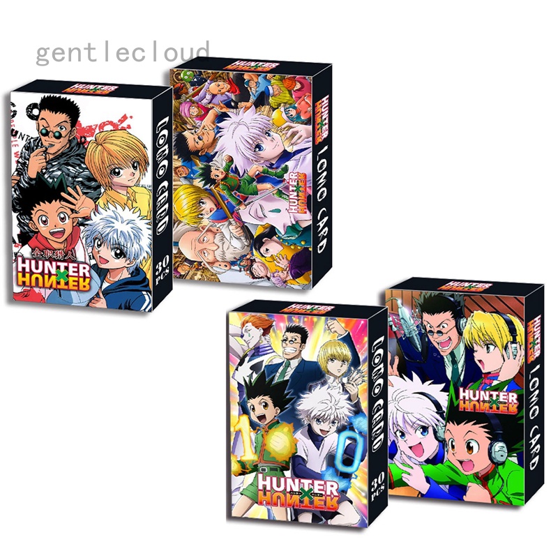 GC 30pcs/set Hunter X Hunter Anime Peripheral LOMO Card Small Card ...