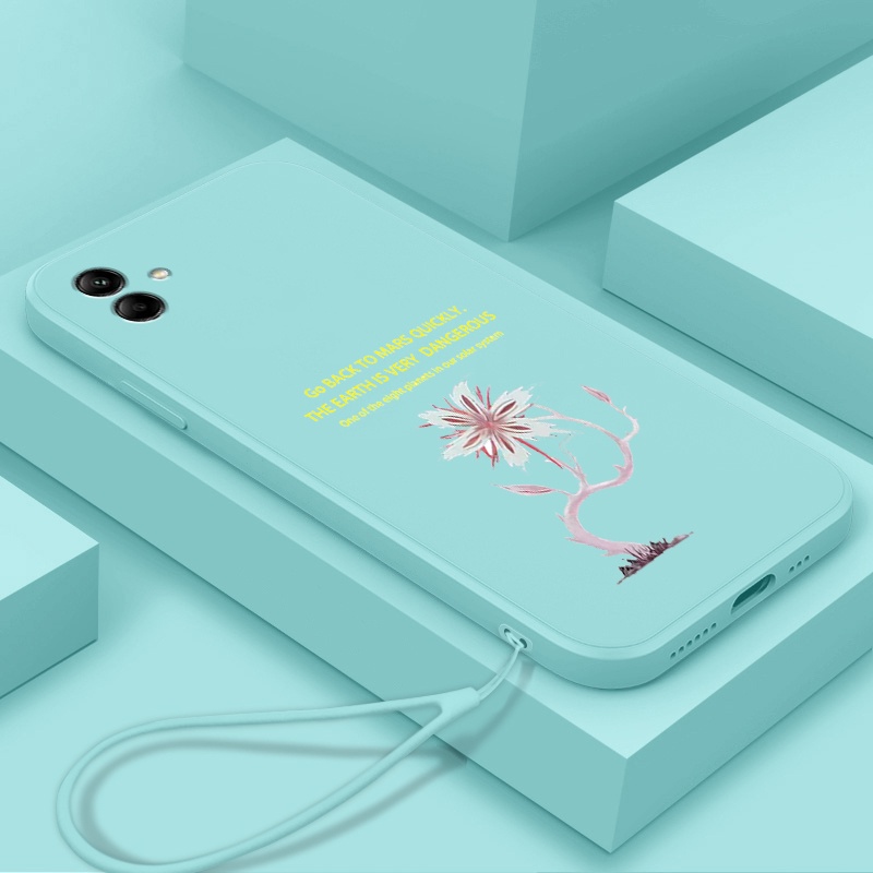 Casing samsung a04 phone case super new soft liquid silicone shockproof ...