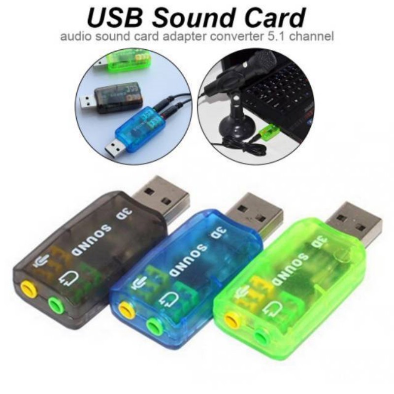 Usb Sound Card - USB converter to 3D 5.1 audio specialized for ...