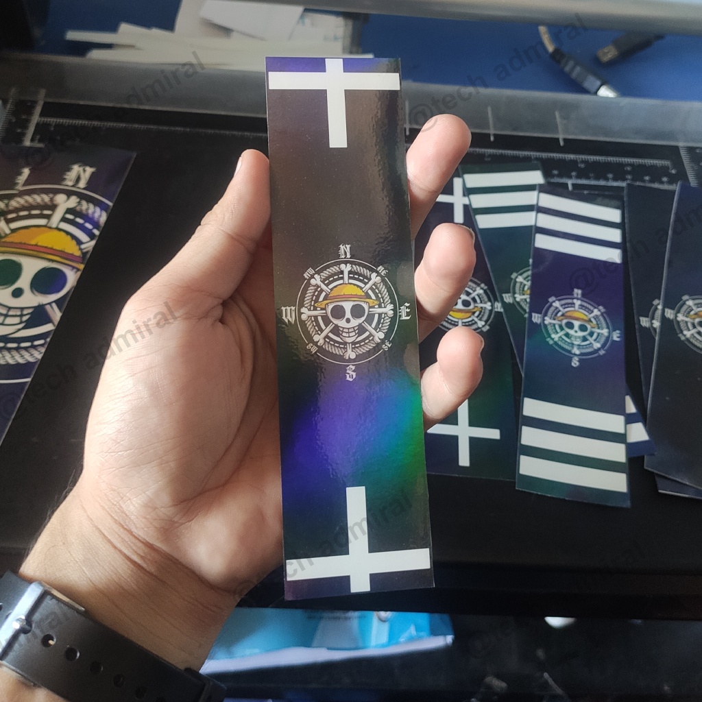 Top Box Sticker Waterproof One Piece Compass (HOLOGRAPHIC) | Shopee ...