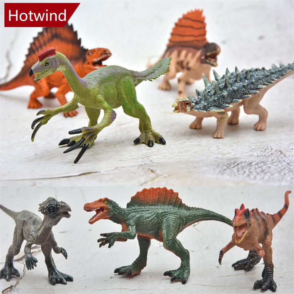 12 styles 15cm Small Dinosaur Model Toy Jurassic Tyrannosaurus Raptor ...