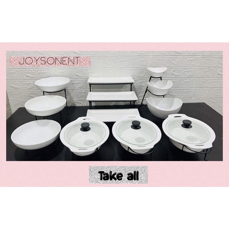 TAKE ALL !! 6 pcs set Buffet server For all occasions | Shopee Philippines