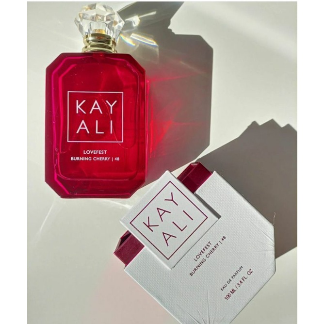 Authentic Perfume Kayali Lovefest Burning Cherry 48 EDP | Shopee ...