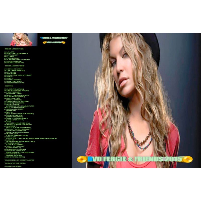 Fergie & friends album Dvd | Shopee Philippines