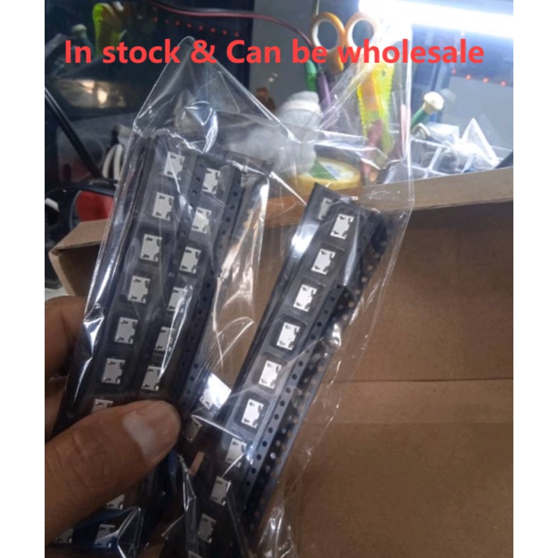 On Sell 8600 5 Pins Micro USB Type B Female Placement SMD DIP Socket ...