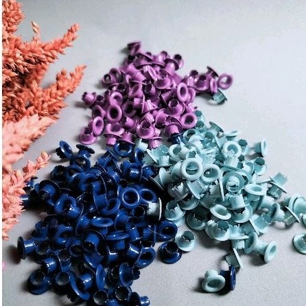100pcs Colored Metal Eyelets | Shopee Philippines