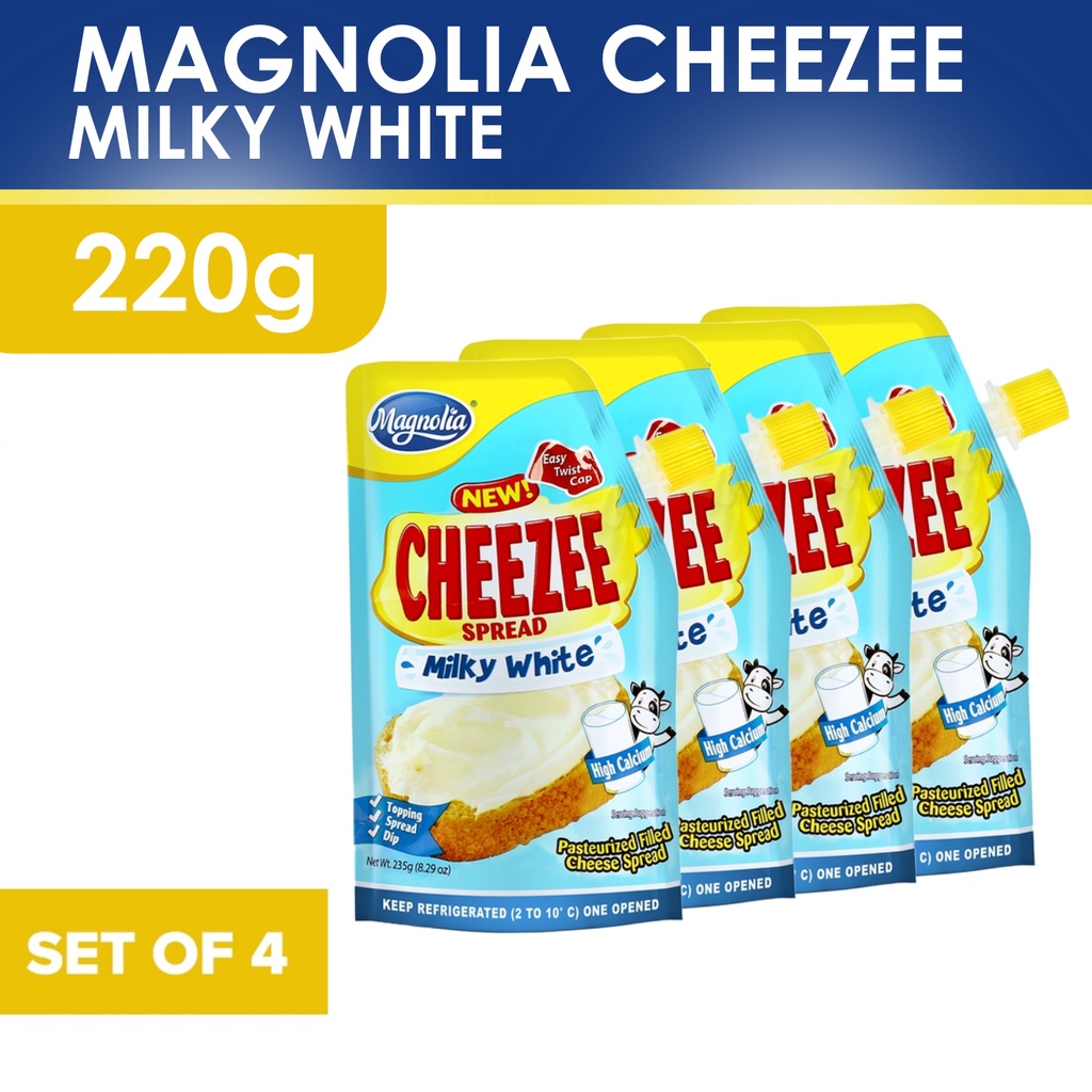 MAGNOLIA Cheezee Milky White 220g Filled Cheese Spread in Pouch; High ...