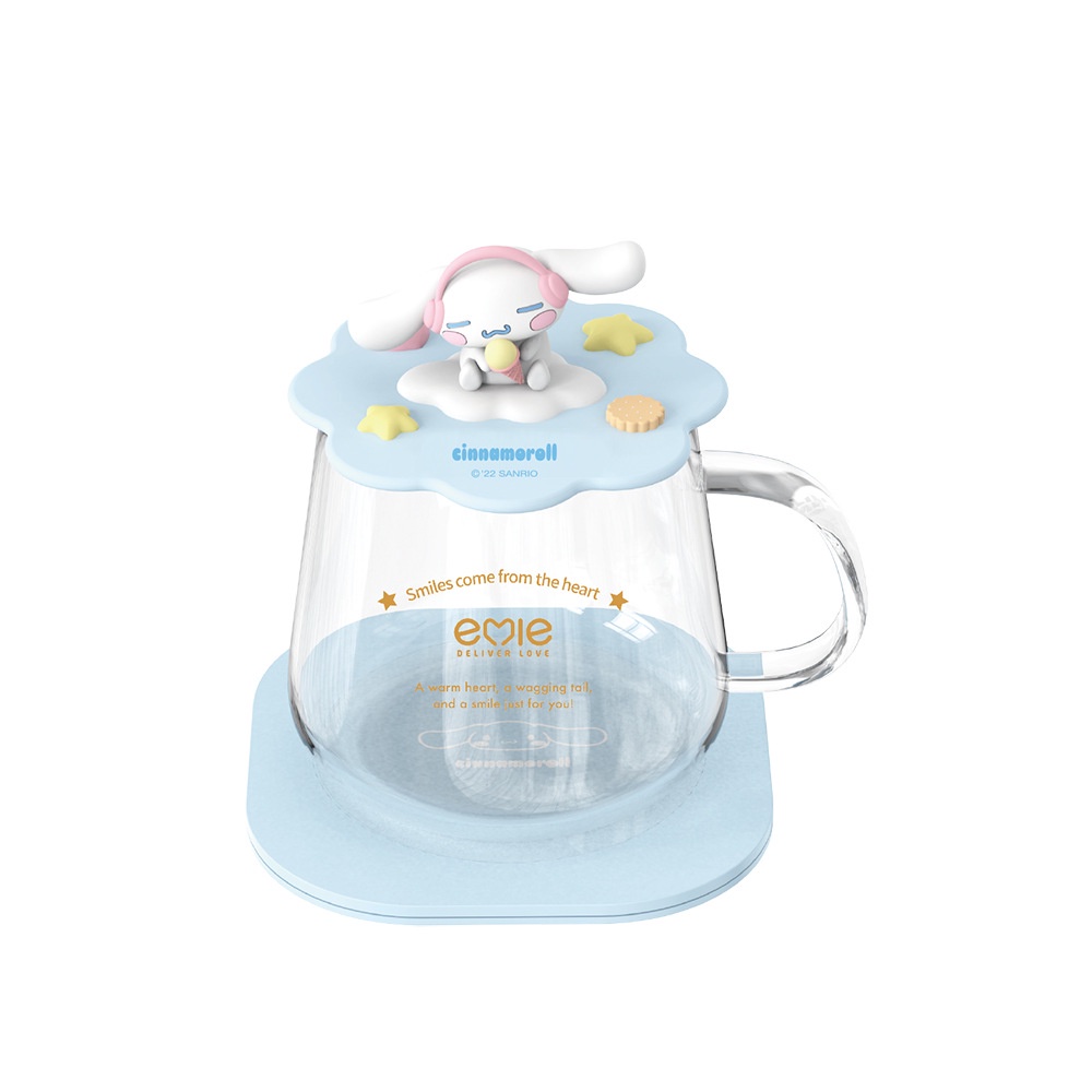 Emie Hello kitty Heating Coaster Office Self-Heating Coffee Constant ...